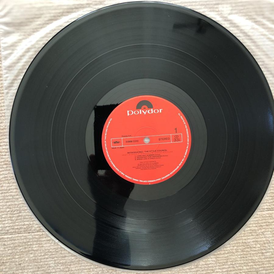 良盤 スタイル・カウンシル Style Council 1983年 LPレコード Introducing: The Style Council ...