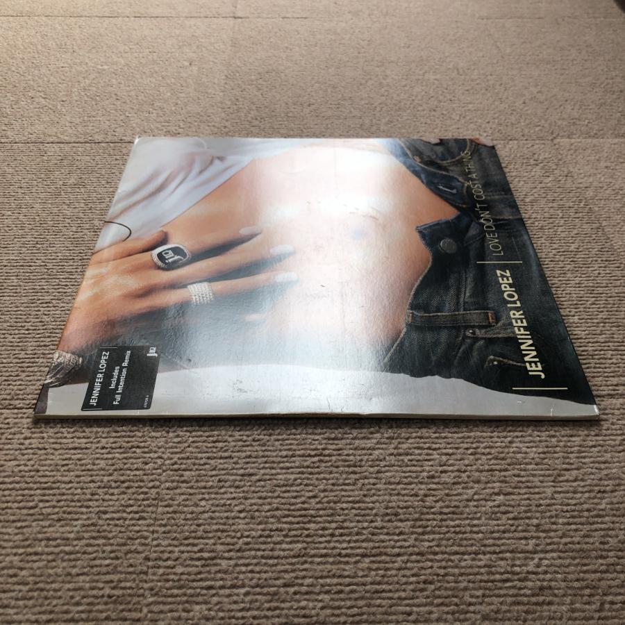 ジェニファー・ロペス Jennifer Lopez 2000年 12"EPレコード Love Don't Cost A Thing 英国盤 ...