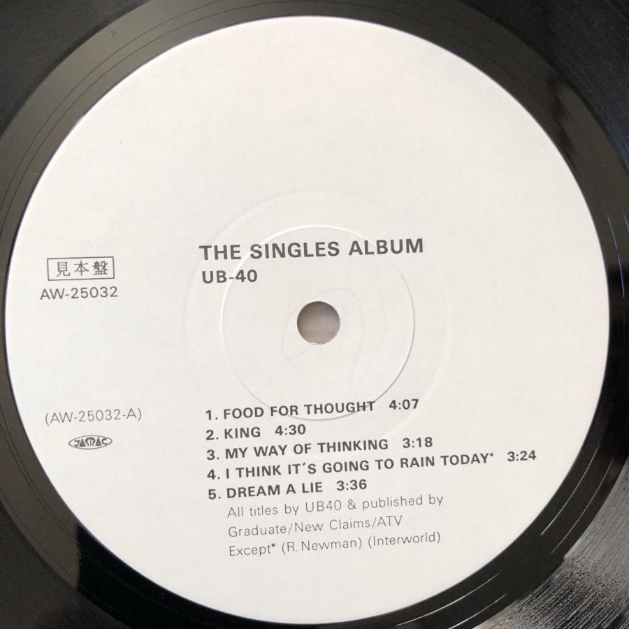 傷なし美盤 UB40 1983年 LPレコード The Singles Album 国内盤 プロモ盤 帯付 Reggae / Ska :a006673:ASTROTUNES Yahoo ...