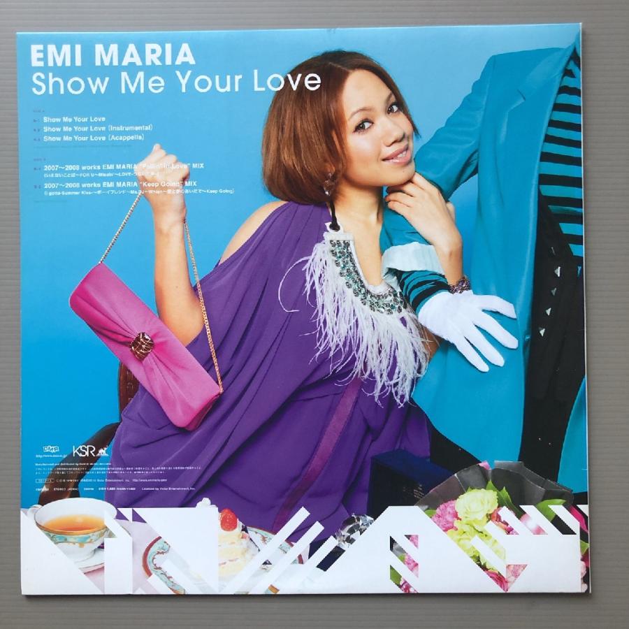 良盤 美ジャケ 激レア エミ・マリア Emi Maria 2010年 12"EPレコード ショウ・ミー・ユア・ラブ Show Me Your ...