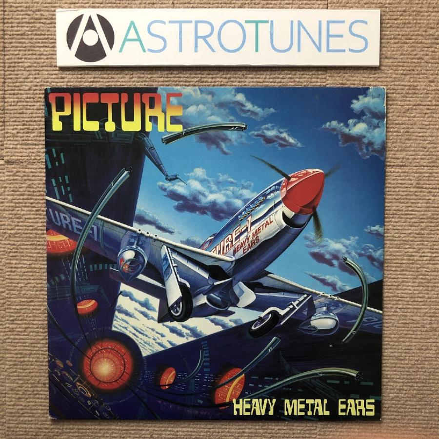 傷なし美盤 激レア ピクチャー Picture 1982年 LPレコード 危機からの脱出 Heavy Metal Ears 国内盤 プロモ盤 ...