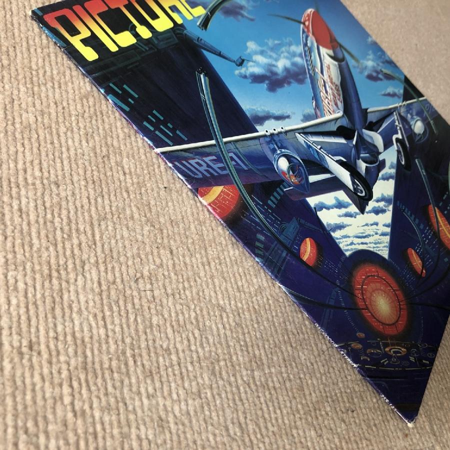 傷なし美盤 激レア ピクチャー Picture 1982年 LPレコード 危機からの脱出 Heavy Metal Ears 国内盤 プロモ盤 ...