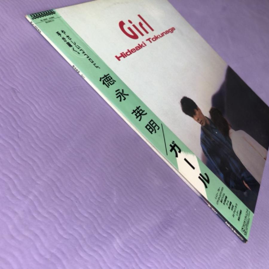 美盤 貴重盤 徳永英明 Hideaki Tokunaga 1986年 LPレコード ガール Girl 国内盤 帯付 J-Pop レイニーブルー 夏のプリズム : ASTROTUNES ...