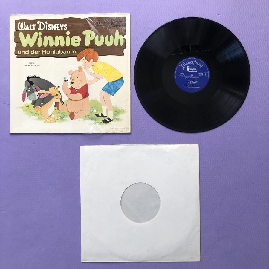 良盤 激レア ウォルト・ディズニー Walt Disney LPレコード Disneys Winnie Puuh Und Der ...