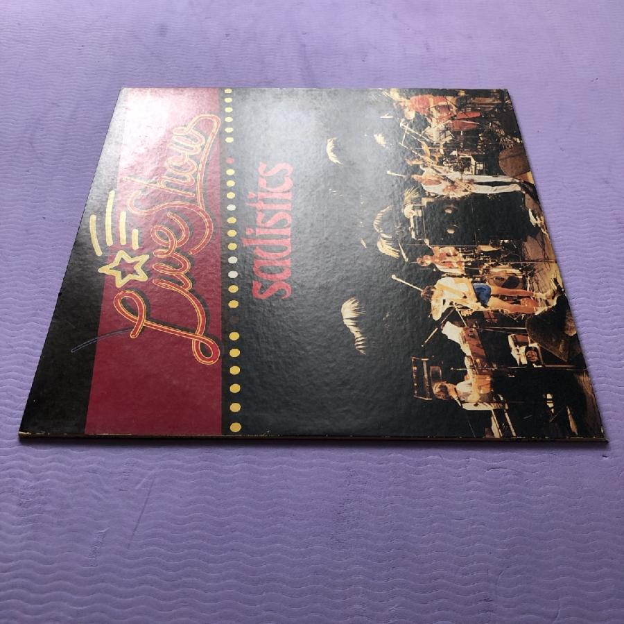 サディスティックス Sadistics 1979年 LPレコード ライブ・ショウ The Live Show オリジナルリリース盤 高中正義 高橋幸宏 後藤次利 今井裕 ...