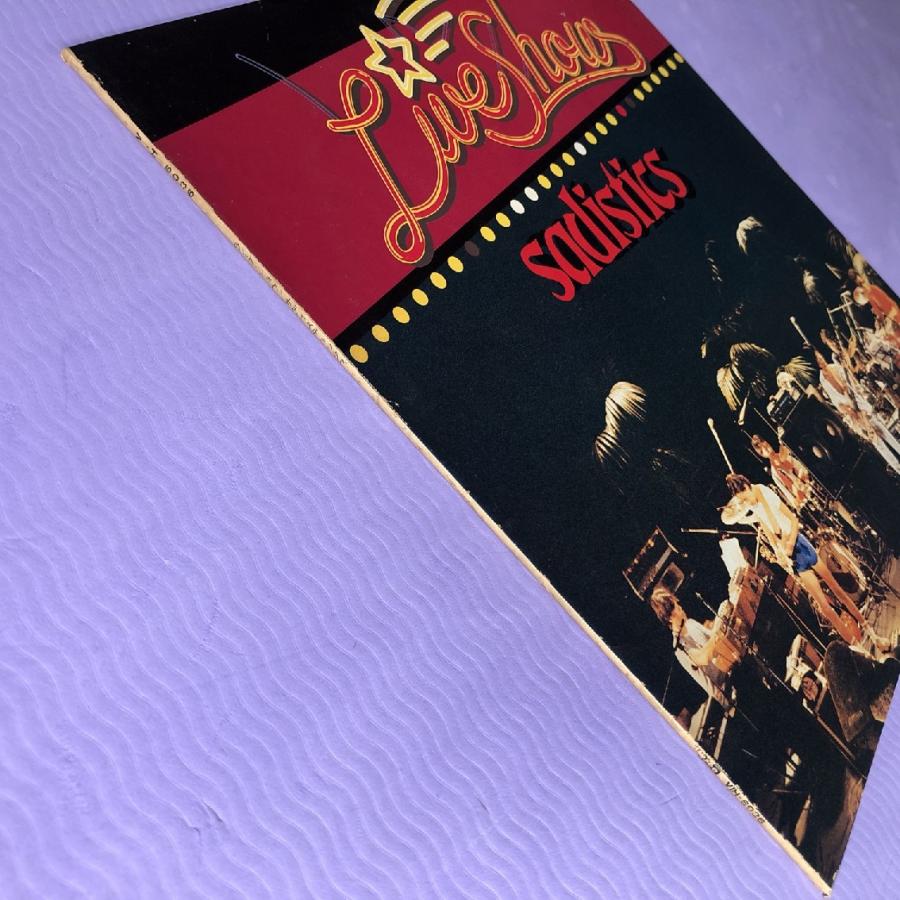 サディスティックス Sadistics 1979年 LPレコード ライブ・ショウ The Live Show オリジナルリリース盤 高中正義 高橋幸宏 後藤次利 今井裕 ...