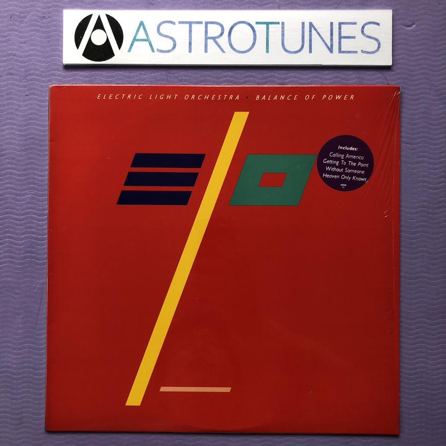 傷なし美盤 良ジャケ STERING刻印 1986年 米国初盤 Electric Light Orchestra (ELO) LPレコード バランス・オブ・パワー Balance Of ...