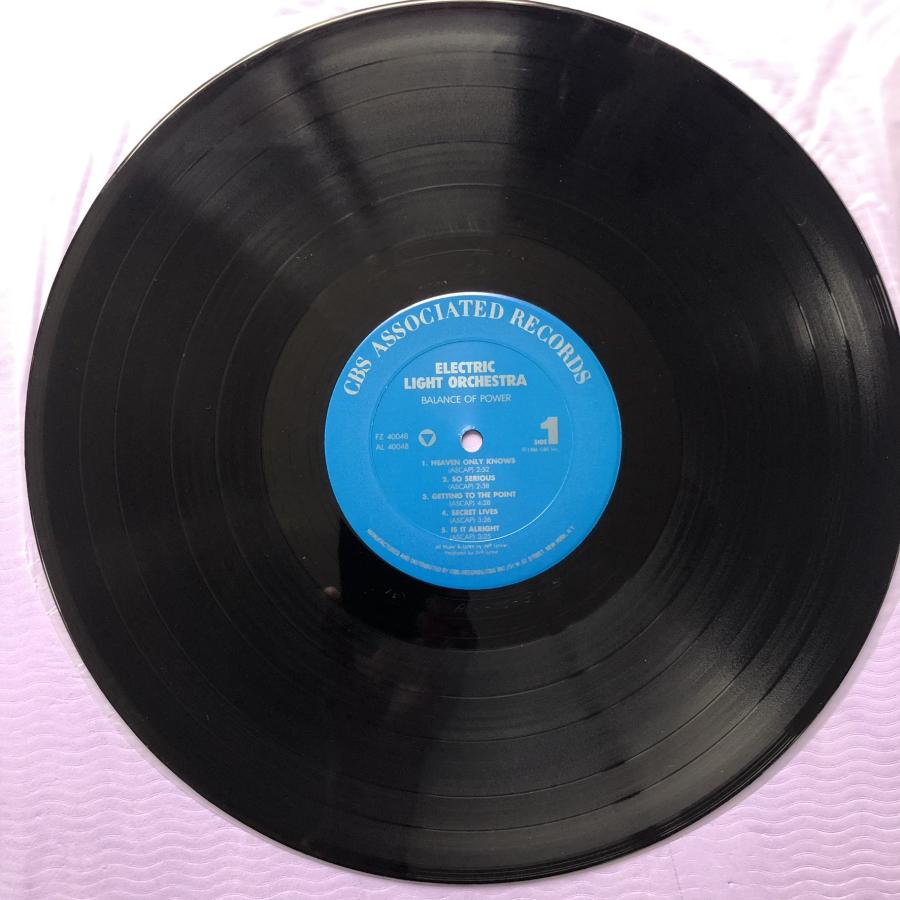 傷なし美盤 良ジャケ STERING刻印 1986年 米国初盤 Electric Light Orchestra (ELO) LPレコード バランス・オブ・パワー Balance Of ...