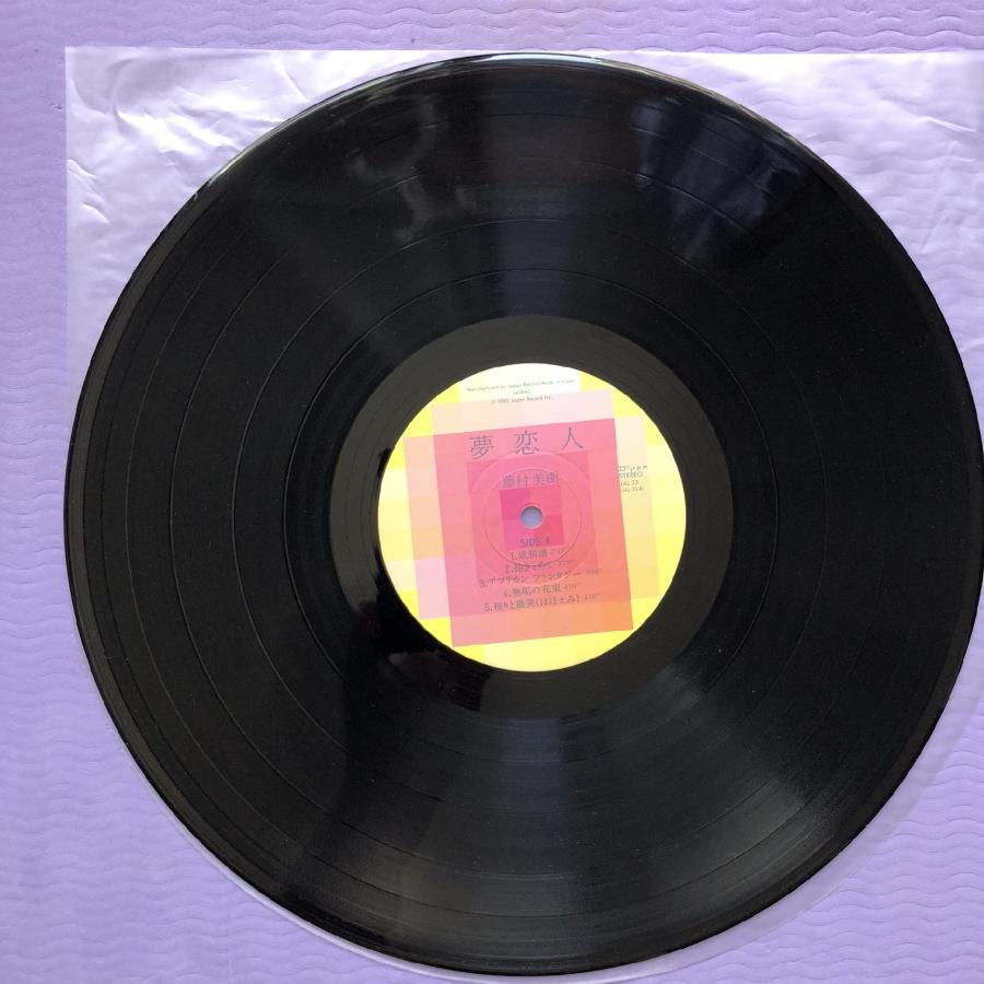 美盤 藤村美樹 Miki Fujimura 1983年 LPレコード 夢恋人 オリジナルリリース盤 帯付 J-Pop 細野晴臣 高橋幸宏 大村 ...