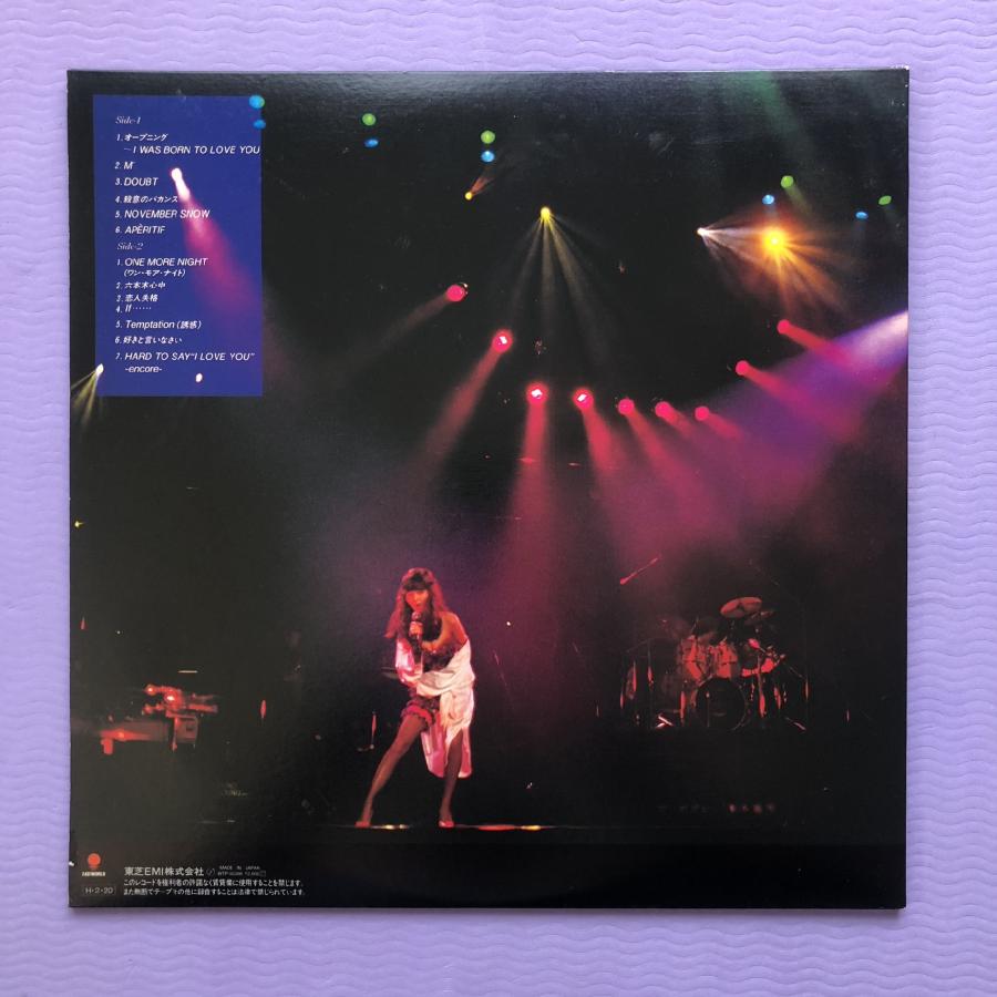 傷なし美盤 美ジャケ 美品 本田美奈子 Minako Honda 1987年 LPレコード ザ・ヴァージン・コンサート In Budokan Live 帯付 アイドル : ASTROTUNES ...
