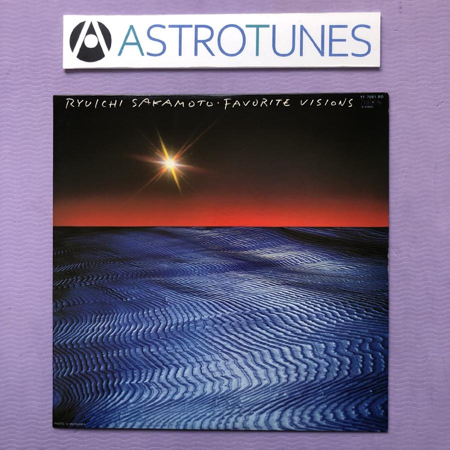 傷なし美盤 美ジャケ 坂本龍一 Ryuichi Sakamoto 1983年 LPレコード Favorite Visions 高橋幸宏 渡辺香津美 山下達郎 小原礼 清水靖晃 ...
