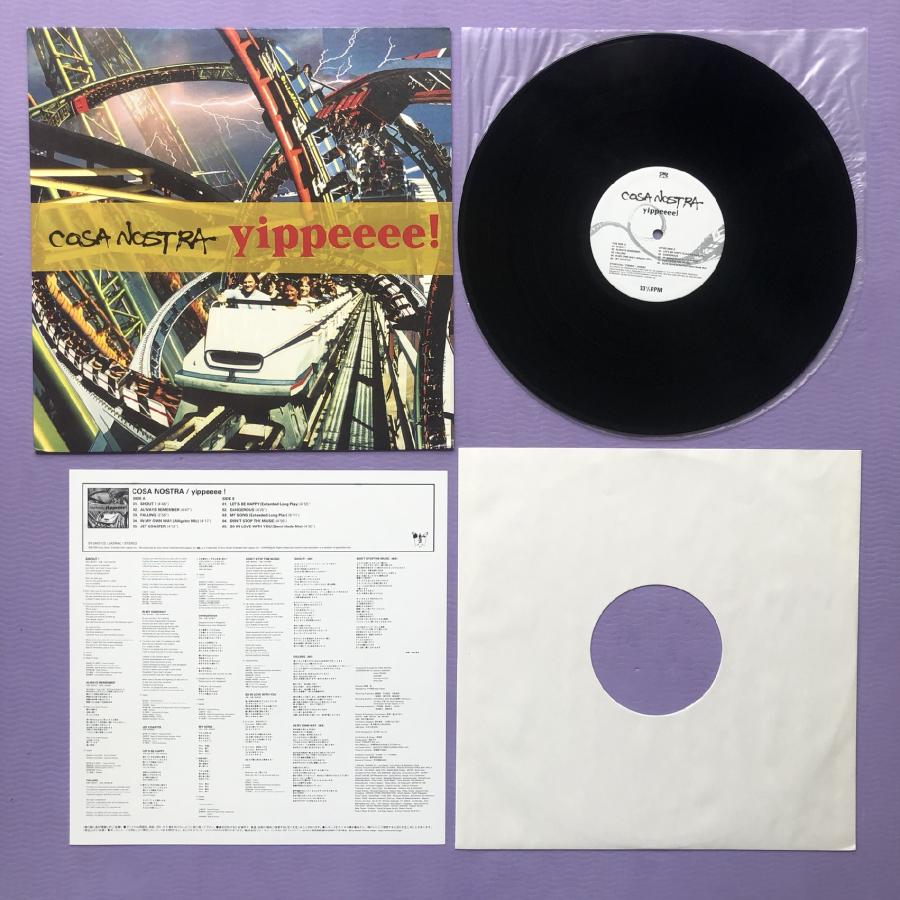 美盤 美ジャケ 激レア コーザ・ノストラ Cosa Nostra 1999年 LPレコード Yippee! オリジナルリリース盤 JET ...