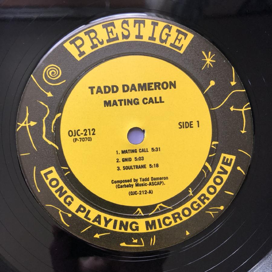 美盤 美ジャケ 激レア 1986年 米国盤 オリジナルリリース盤 Tadd Danmeron with John Coltrane LP ...