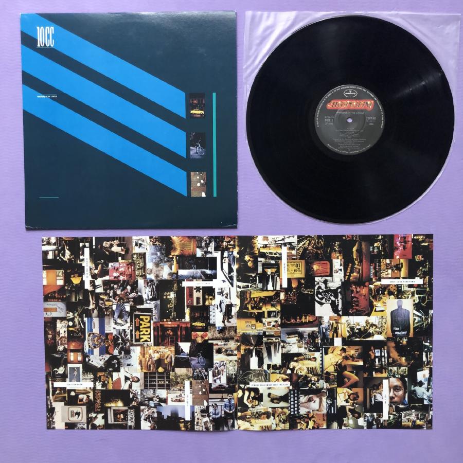 美盤 良ジャケ 1983年 国内盤 10cc LPレコード 都・市・探・検 Windows In The Jungle: rock Eric Stewart, Simon Phillips ...