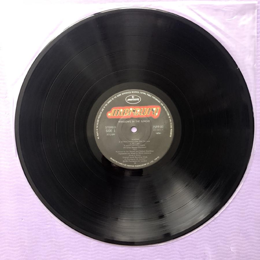 美盤 良ジャケ 1983年 国内盤 10cc LPレコード 都・市・探・検 Windows In The Jungle: rock Eric Stewart, Simon Phillips ...