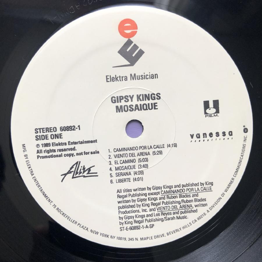 1989年 レア盤 国内盤 ジプシー・キングス Gipsy Kings LPレコード モザイク Mosaique Pop Caminando Por La Calle : ASTROTUNES ...
