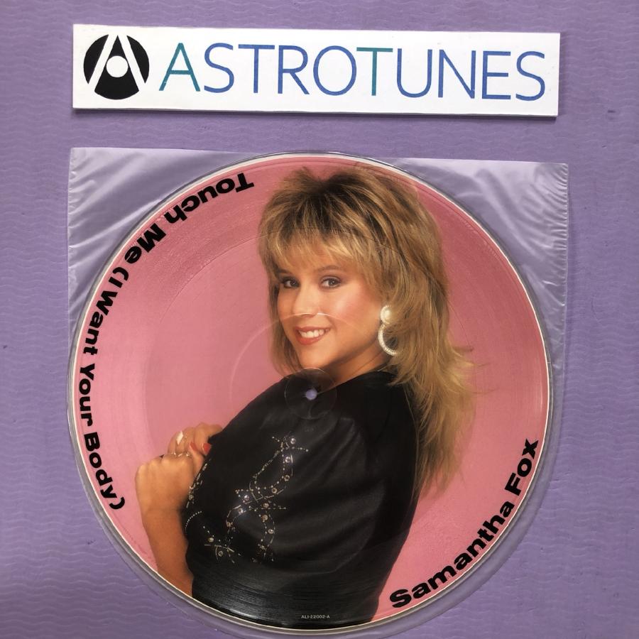 美盤 1987年 国内盤 オリジナルリリース盤 サマンサ・フォックス Samantha Fox LPピクチャーレコード Touch Me (I ...