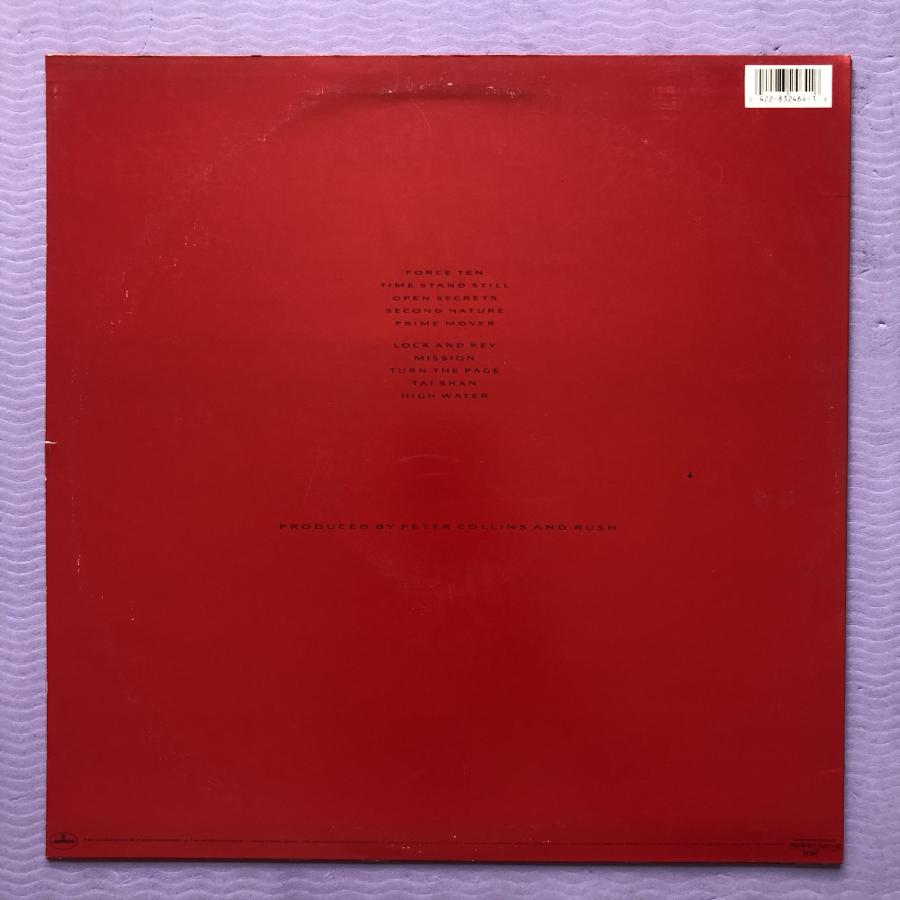良盤 MASTERDISK刻印 1987年 米国盤 ラッシュ Rush LPレコード ホールド・ユア・ファイアー Hold Your Fire Neil Peart, Alex Lifeson ...