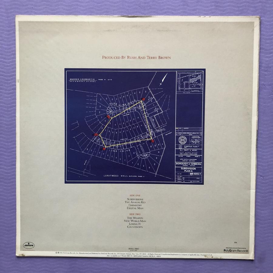 美盤 1982年 米国盤 オリジナル盤 ラッシュ Rush LPレコード シグナルズ Signals Geddy Lee, Alex ...