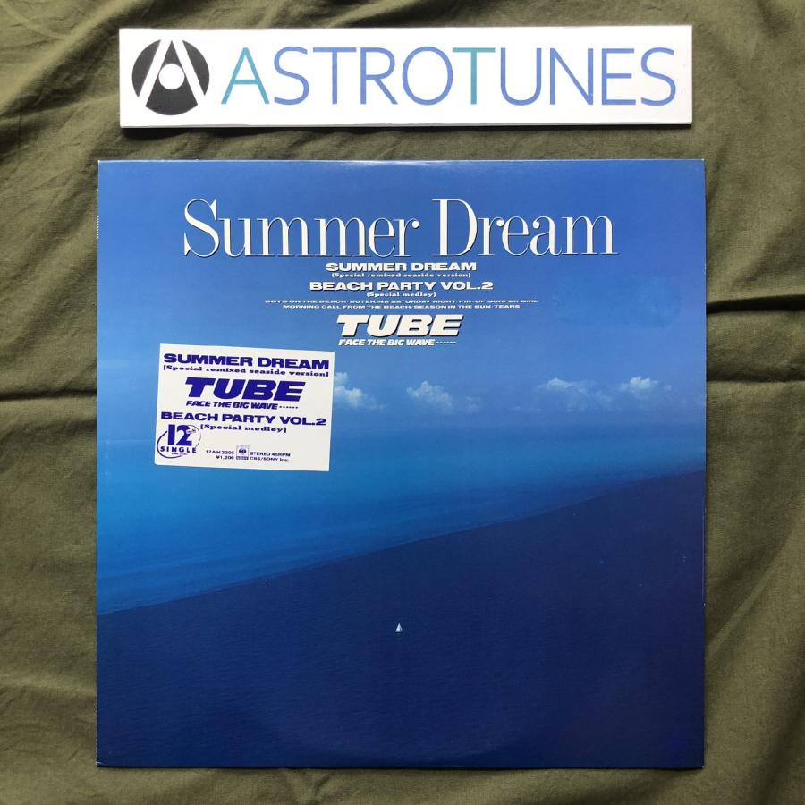 美盤 1987年 オリジナルリリース盤 チューブ Tube LPレコード Summer Dream サマー・ドリーム J-Rock 前田亘輝 レン落ち(?) : ASTROTUNES ...