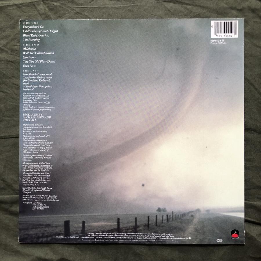 傷なし美盤 1986年 ドイツ盤 ザ・コール The Call LPレコード Reconciled: Rock California Band ...