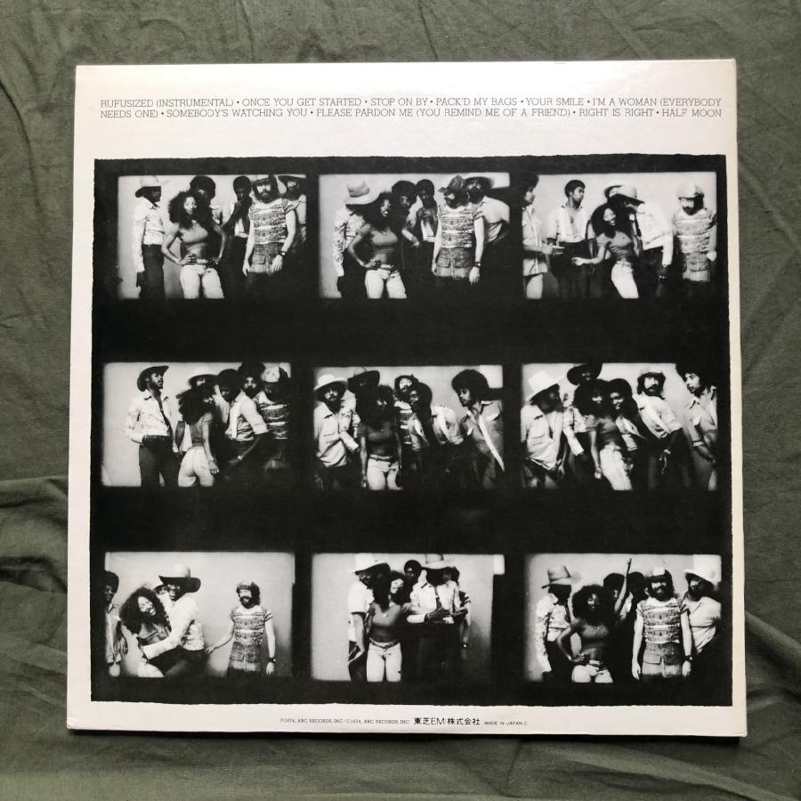 原信夫Collection 1975年 国内盤 ルーファス＆チャカ・カーン Rufus & Chaka Khan LPレコード ルーファサイズ ...