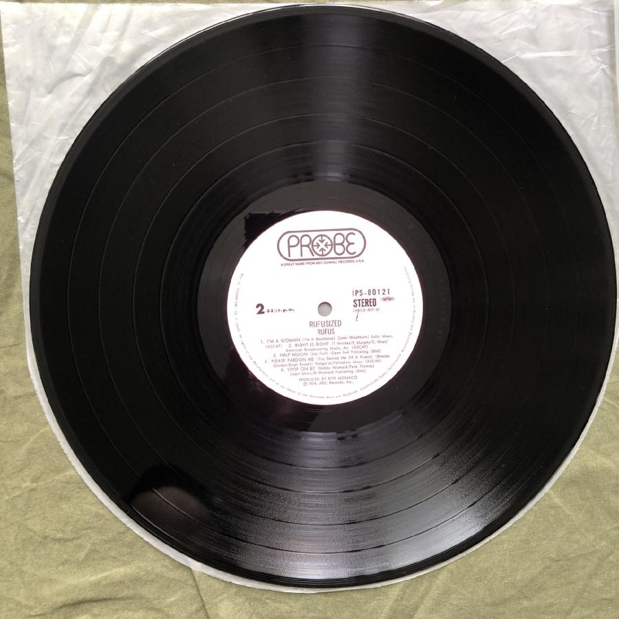 原信夫Collection 1975年 国内盤 ルーファス＆チャカ・カーン Rufus & Chaka Khan LPレコード ルーファサイズ ...