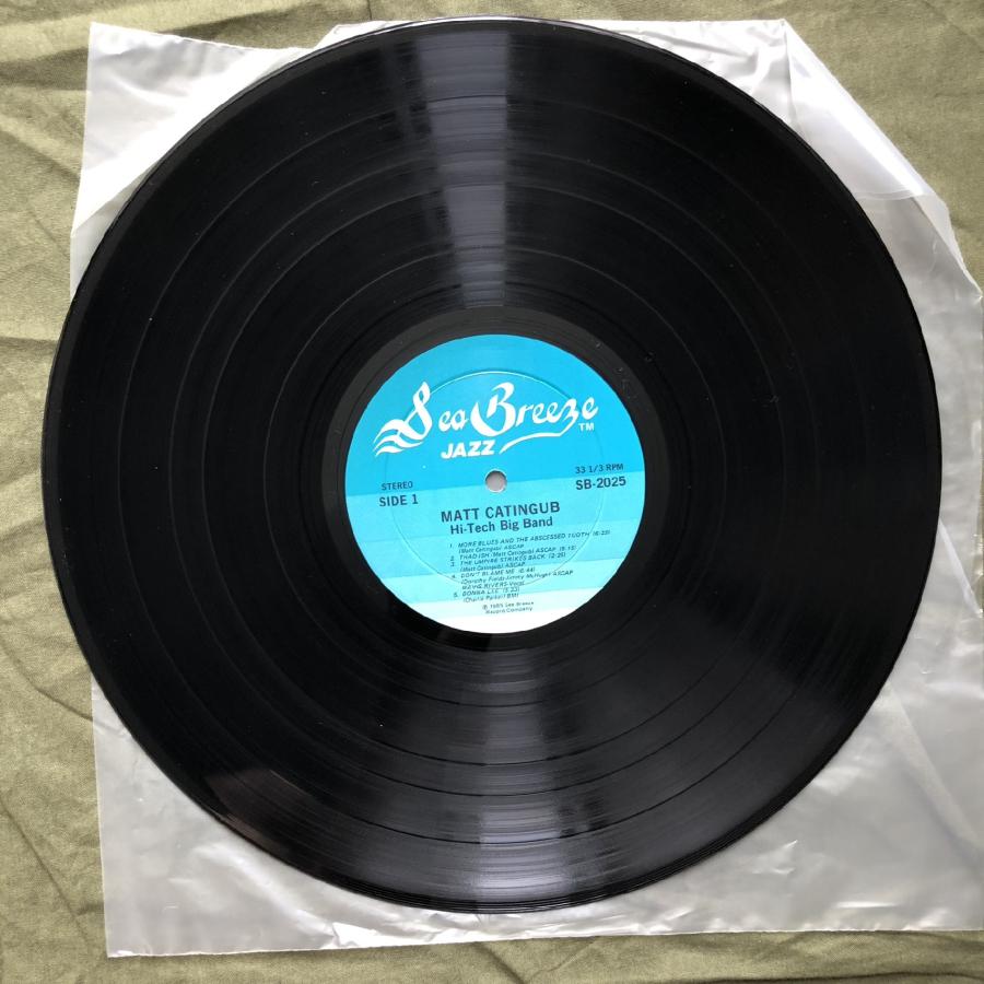 原信夫Collection 傷なし美盤 良ジャケ 激レア 1985年 米国オリジナル盤 マット・カティンガブ Matt Catingub LP ...