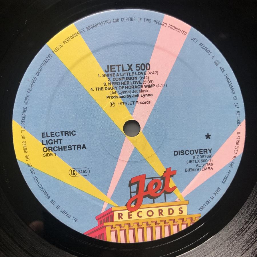1979年 英国盤 オリジナルリリース盤 Electric Light Orchestra (ELO) LPレコード ディスカバリー ...