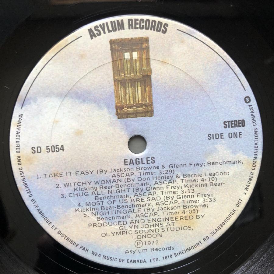 美盤 貴重 1973年(?) 米国 本国盤 SD-5054 イーグルス Eagles LPレコード ファースト 名盤 Don Heny, Glenn Frey : ASTROTUNES ...