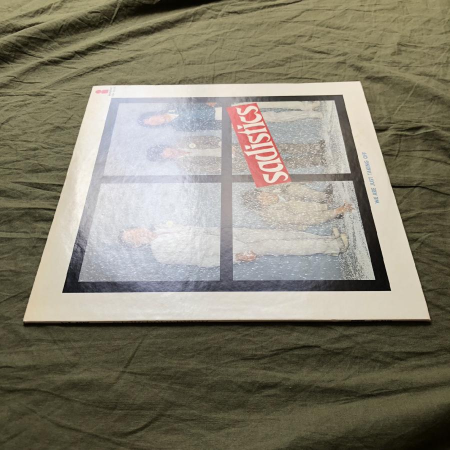 美盤 良ジャケ 1978年 サディスティックス Sadistics LPレコード We Are Just Taking Off 名盤 Jazz ...