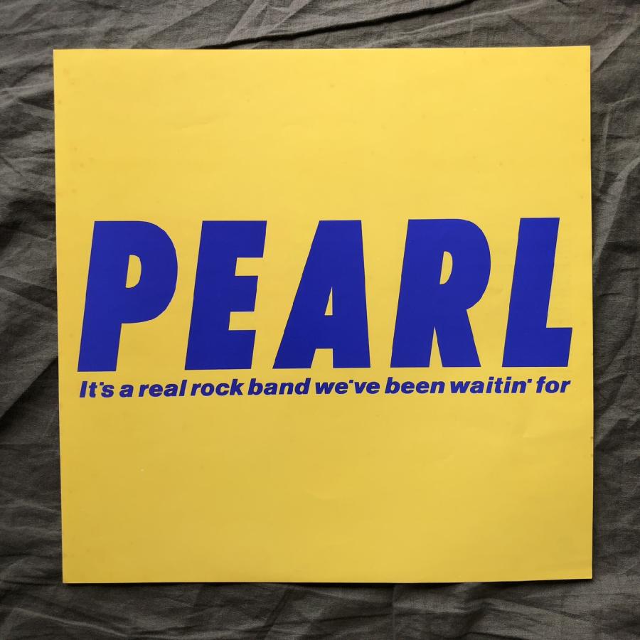傷なし美盤 美ジャケ 1987年 オリジナルリリース盤 パール Pearl LPレコード ファースト First J-Rock 田村直美 ...