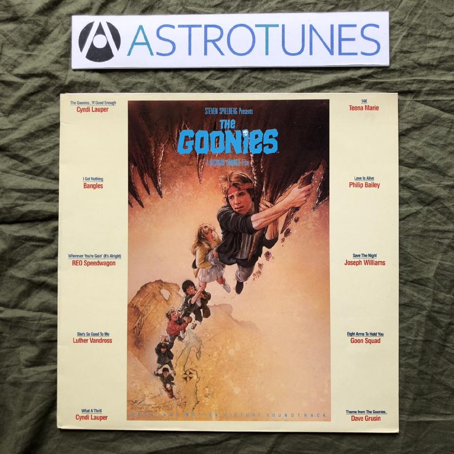 美盤 1985年 レア英国盤 サントラ Original Soundtrack LPレコード グーニーズ The Goonies ...