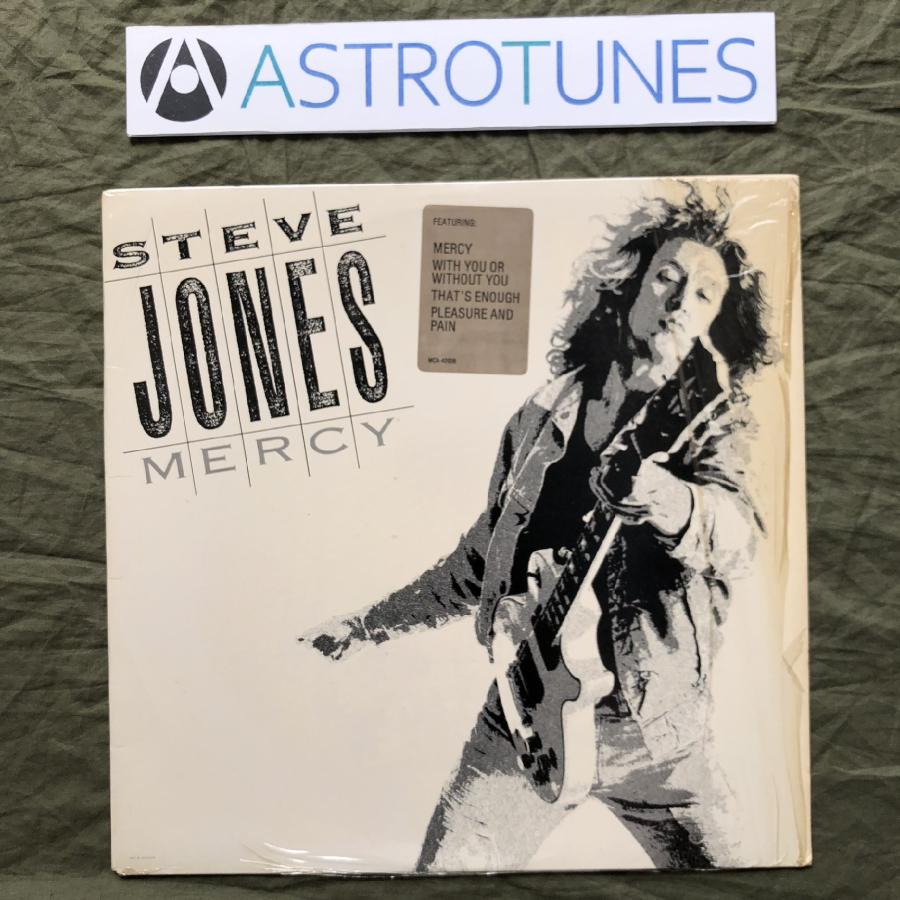 良盤 激レア 1987年 国内盤 スティーブ・ジョーンズ Steve Jones LPレコード マーシー Mercy: Sex Pistols ...