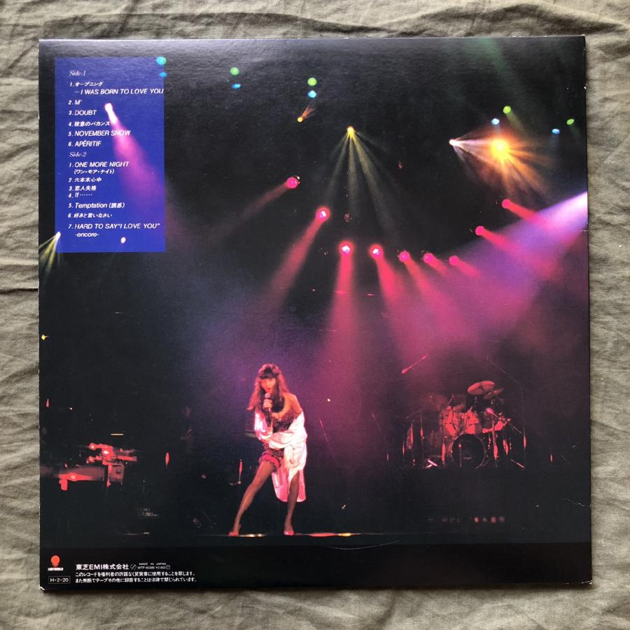 美ジャケ 1987年 本田美奈子 Minako Honda LPレコード Minako ザ・ヴァージン・コンサート Minako Budokan Live 帯付 アイドル :a010015 ...