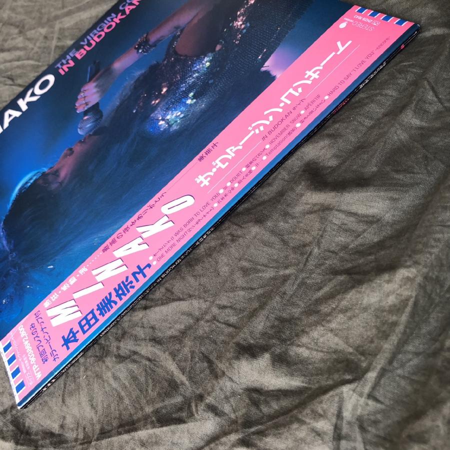 美ジャケ 1987年 本田美奈子 Minako Honda LPレコード Minako ザ・ヴァージン・コンサート Minako Budokan Live 帯付 アイドル :a010015 ...
