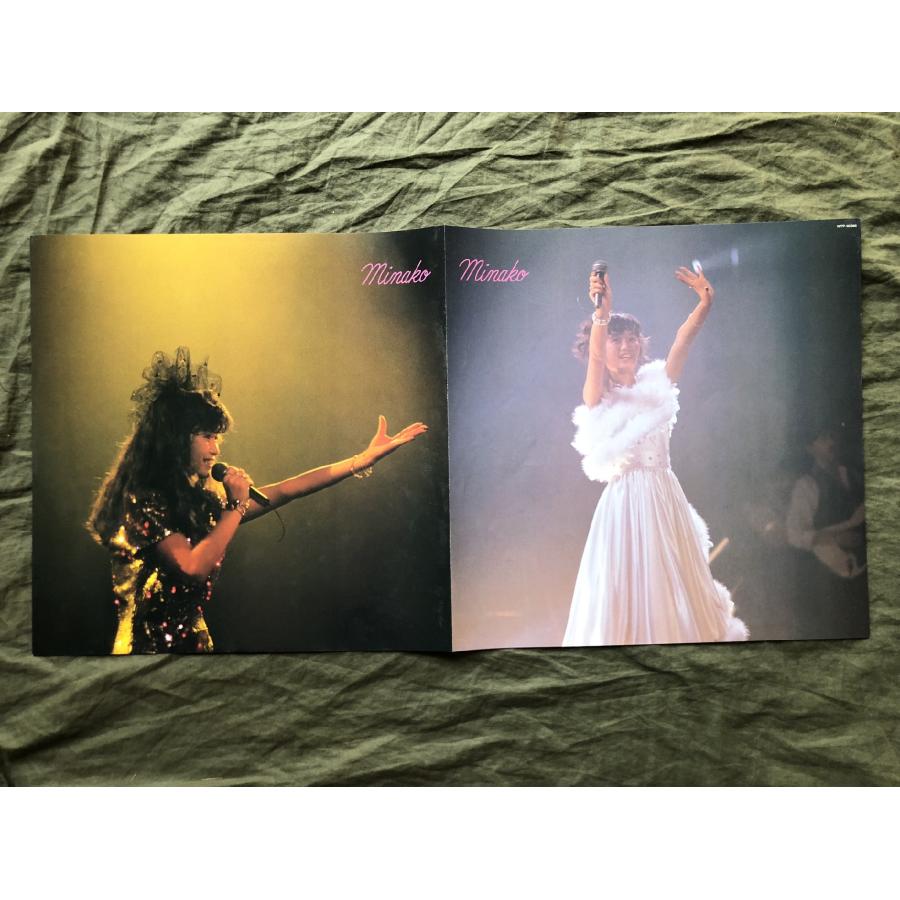 美ジャケ 1987年 本田美奈子 Minako Honda LPレコード Minako ザ・ヴァージン・コンサート Minako Budokan Live 帯付 アイドル :a010015 ...