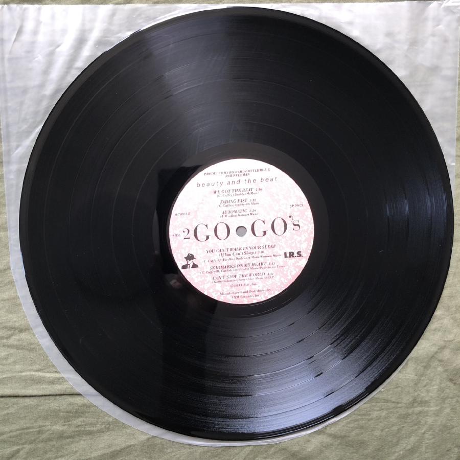 美盤 STERLING刻印 1981年 米国盤 ゴーゴーズ Go-Go's LPレコード Beauty And The Beat ベリンダ・カーライル Belinda Carlisle ...