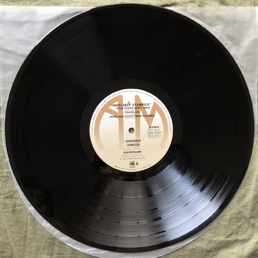 傷なし美盤 1977年 国内盤 スーパートランプ Supertramp LPレコード 消えない封印 Indelibly Stamped ロック ...