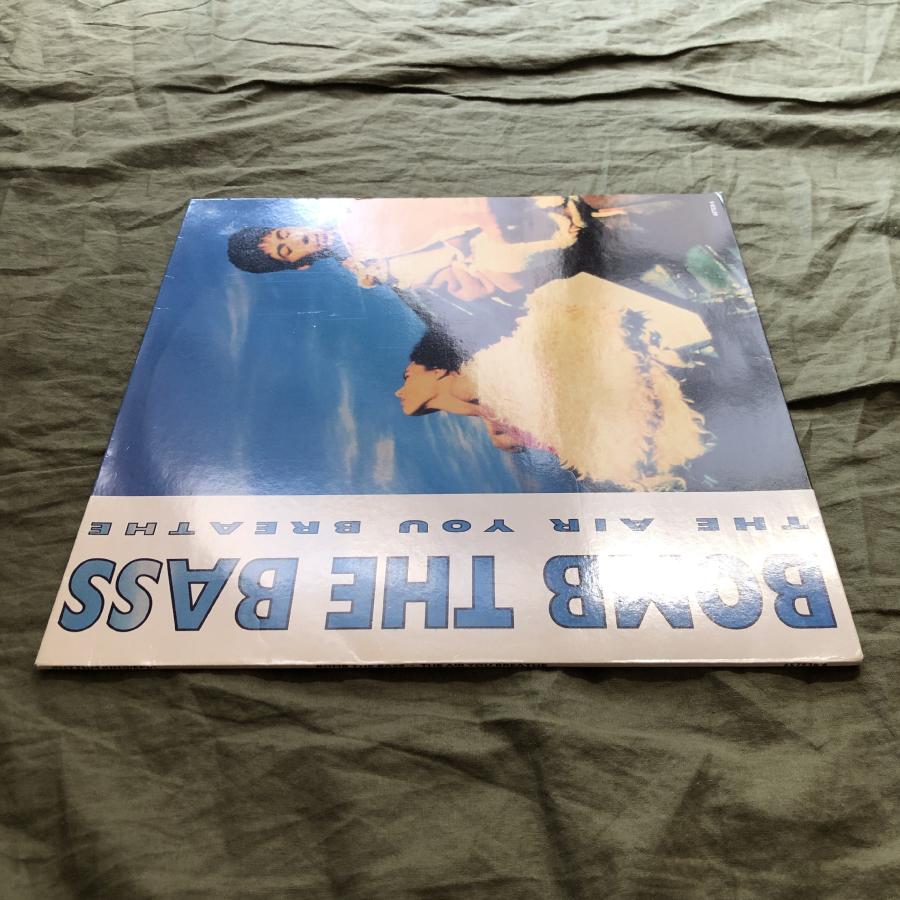 美盤 良ジャケ 激レア 1991年 英国オリジナル盤 ボム・ザ・ベース Bomb The Bass LPレコード Air You ...