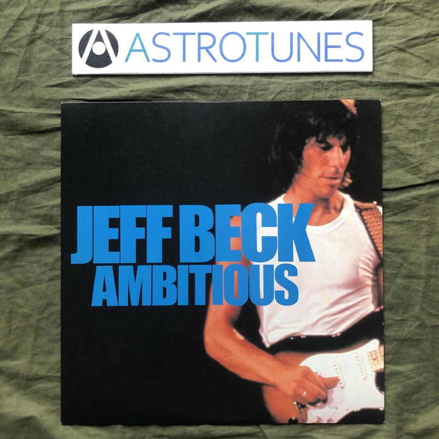傷なし美盤 美ジャケ 激レア 1985年 国内盤 ジェフ・ベック Jeff Beck 12''EPレコード アンビシアス Ambitious ...