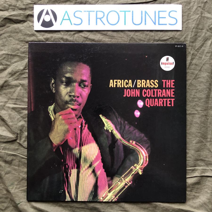 1977年 国内盤 John Coltrane Quartet LPレコード アフリカ Africa / Brass: Elvin Jones, Eric Dolphy, Mccoy ...