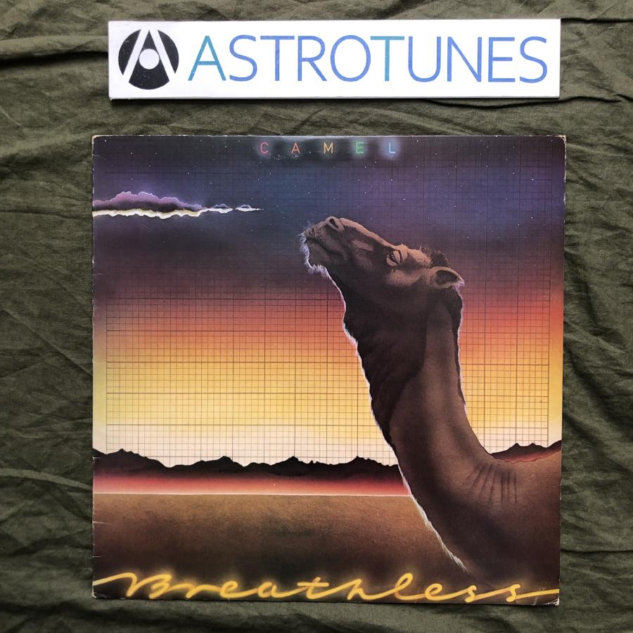 傷なし美盤 1978年 英国 本国オリジナルリリース盤 キャメル Camel LPレコード Breathless プログレ 英国Decca ...