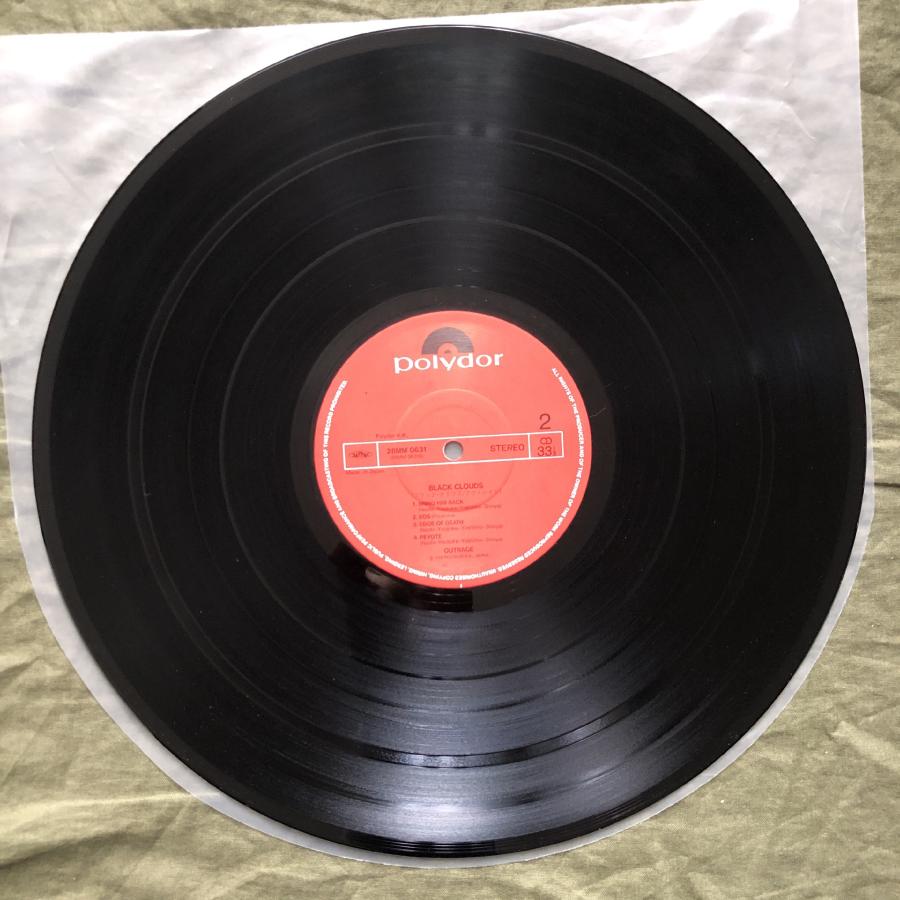 傷なし美盤 激レア 1988年 アウトレイジ Outrage LPレコード ブラック・クラウズ Black Clouds J-Rock ジャパメタ : a012259 : ASTROTUNES ...