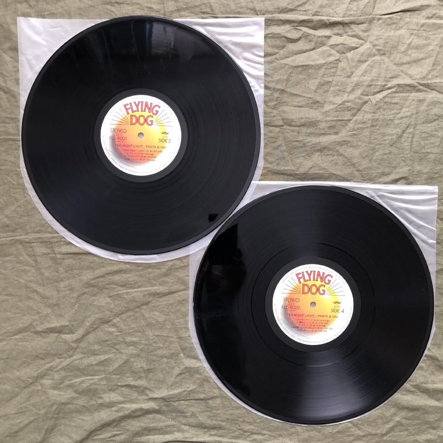 良盤 良ジャケ 1980年 パンタ＆HAL Panta & Hal 2枚組LPレコード TKO ナイト・ライト TKO NIGHT LIGHT 名盤 J-Rock :a012371 ...