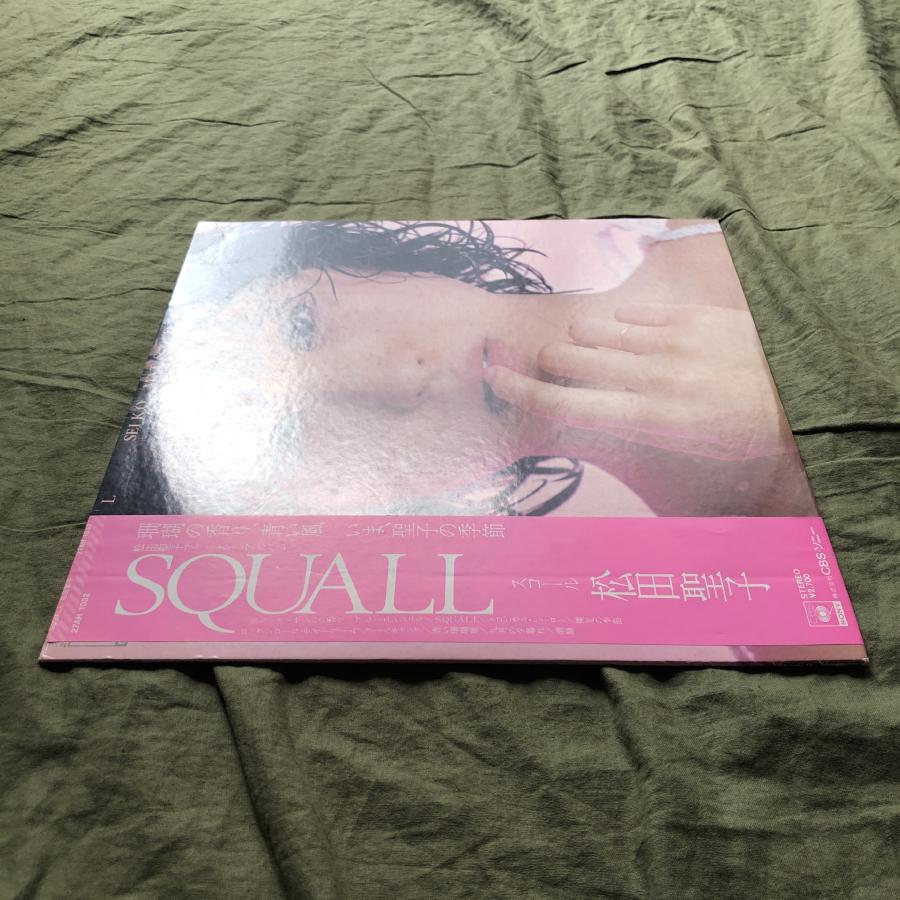 良盤 1980年 オリジナルリリース盤 松田聖子 Seiko Matsuda LPレコード スコール Squall 帯付 アイドル 今剛 松原正樹 吉川忠英 佐藤準 : ASTROTUNES ...