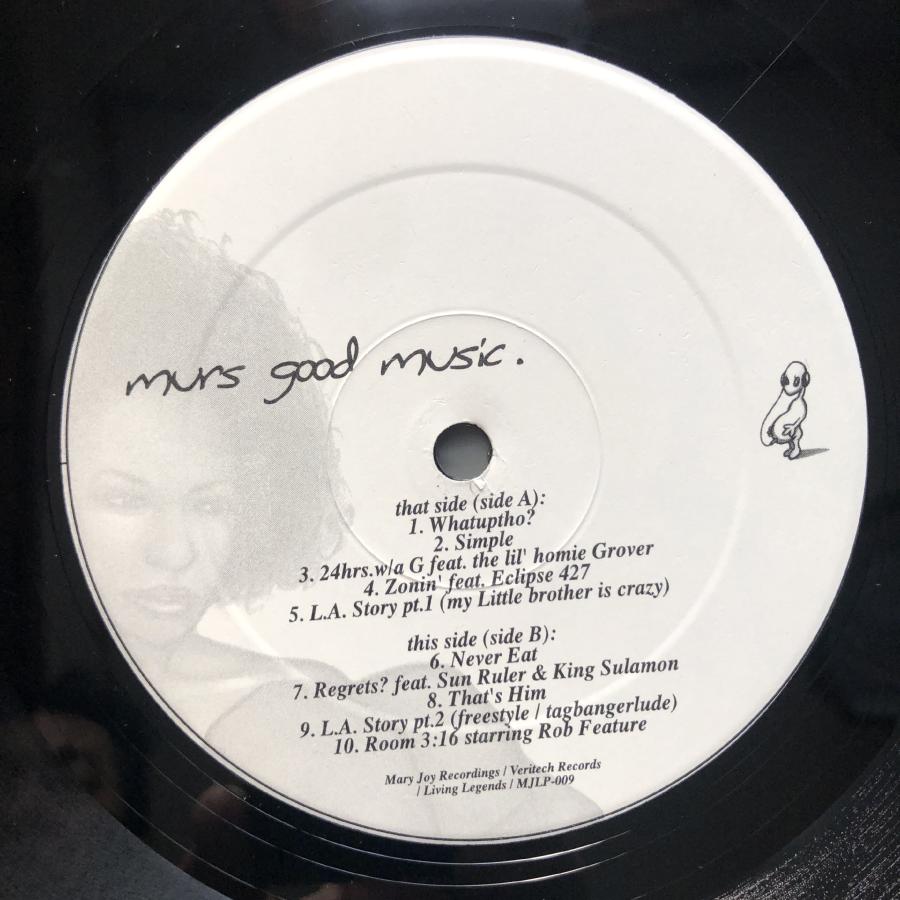 美盤 良ジャケ レア盤 1999年 国内盤 マース Murs (Nicholas Neil Carter) 2枚組LPレコード Good ...
