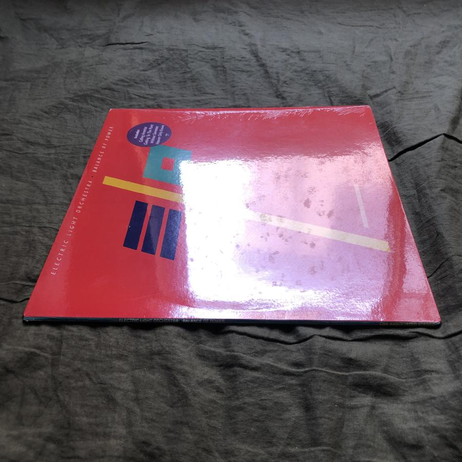 傷なし美盤 美ジャケ STERING刻印 1986年 米国初盤 Electric Light Orchestra (ELO) LPレコード Balance Of Power 名盤 Jeff ...