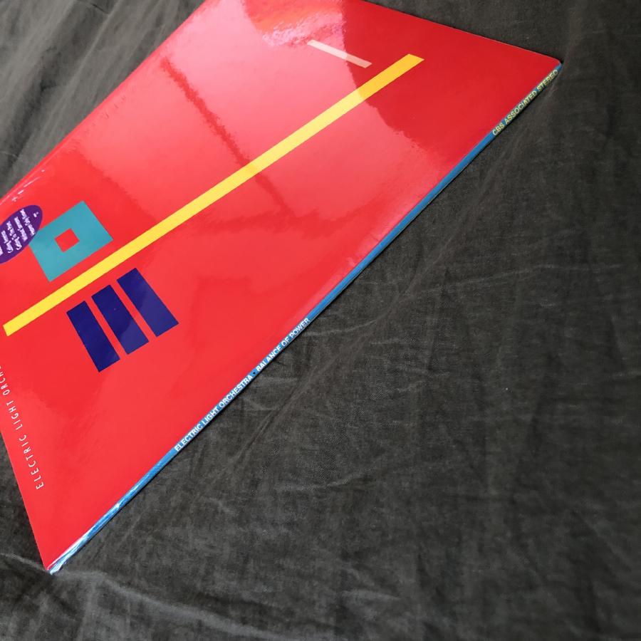 傷なし美盤 美ジャケ STERING刻印 1986年 米国初盤 Electric Light Orchestra (ELO) LPレコード Balance Of Power 名盤 Jeff ...