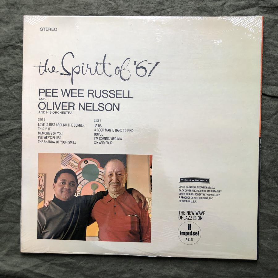 原信夫Collection 未使用品 激レア 1967年 米国 本国初盤 Pee Wee Russell & Oliver Nelson ...